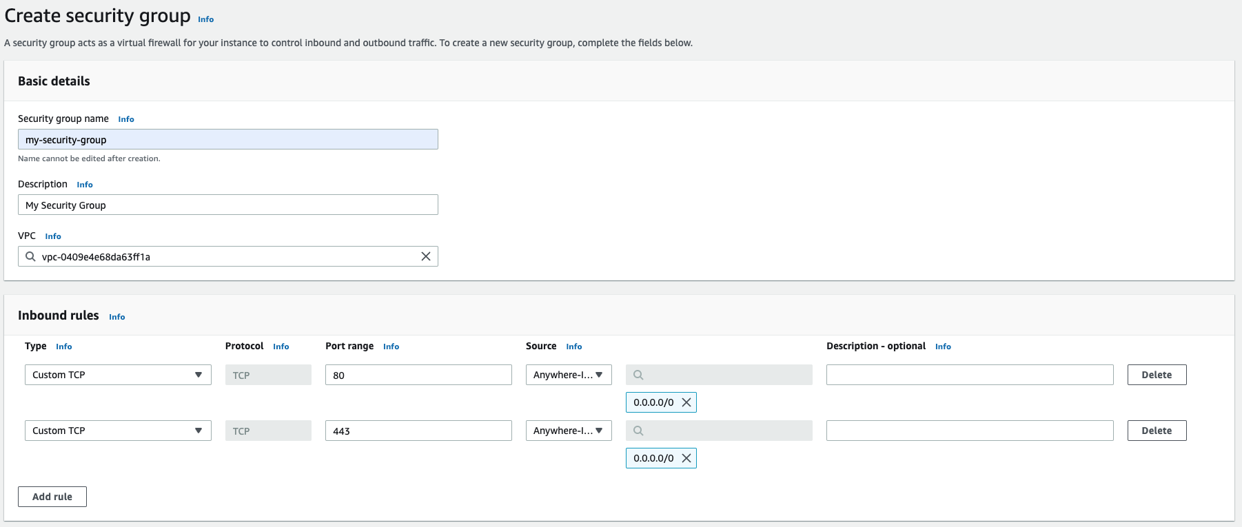 create-a-security-group – The Dev World – Sergio Lema
